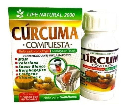 Cúrcuma Compuesta Life Natural 2000 - Mi Naturista